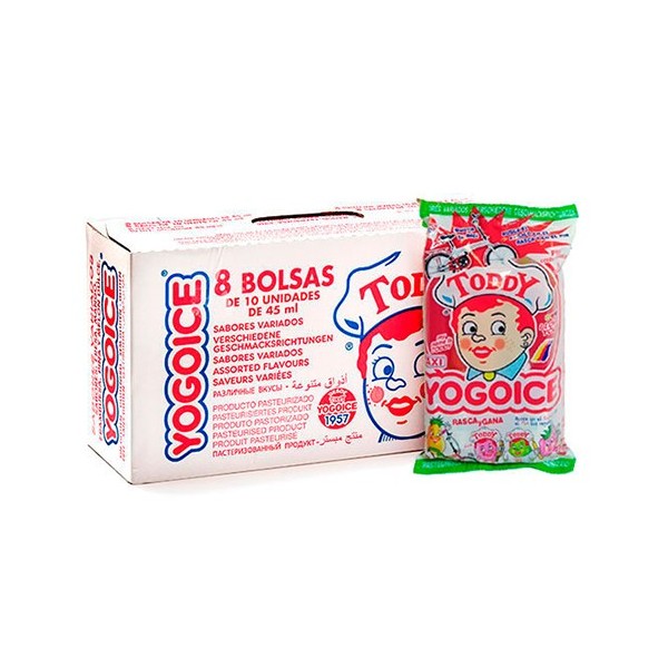 YOGOICE SORBETE FRUTAS HELADO 192U/96 unidades – Mundo Azucarado